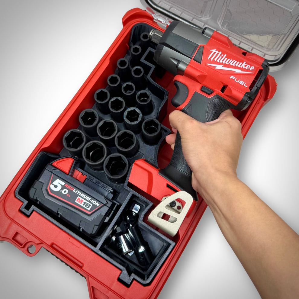 Impact Wrench & Socket Insert for Milwaukee PACKOUT™ Compact Box – Code ...